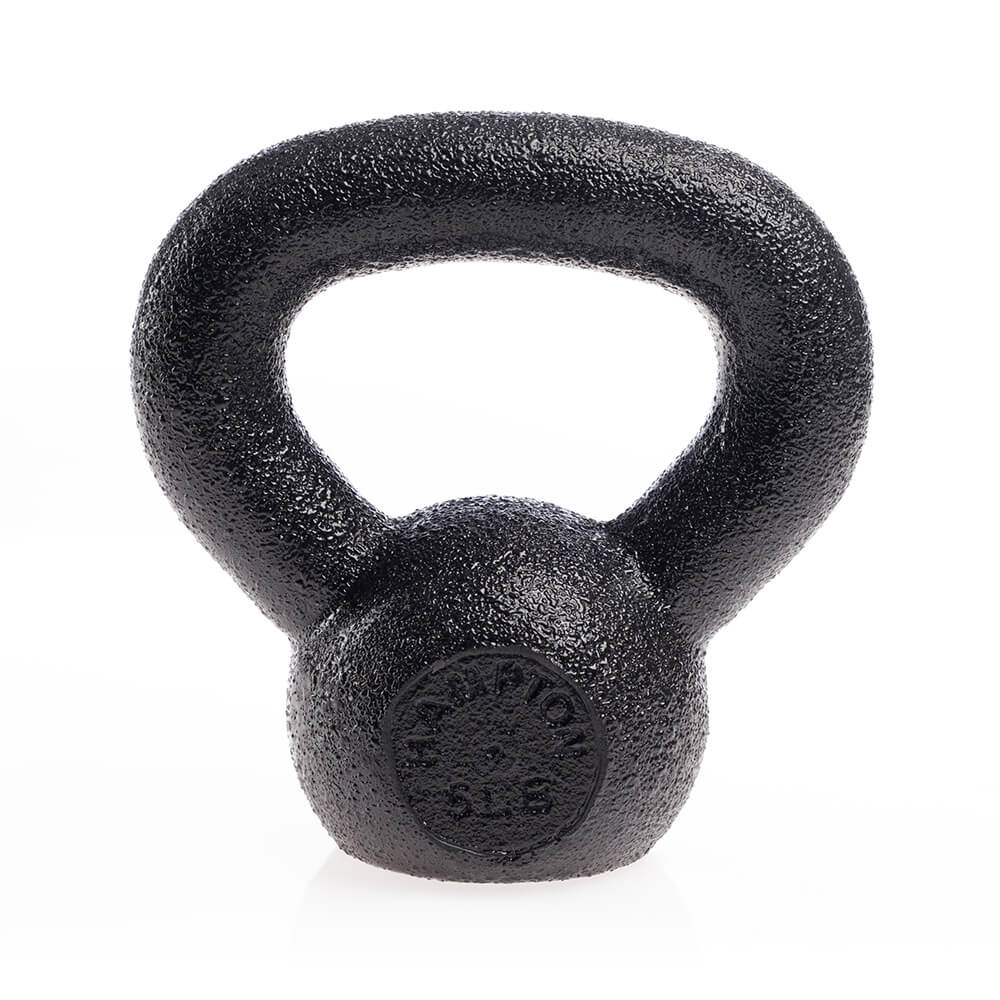 Black Hampton Kettlebell Urethane South Florida Fitness Equipment